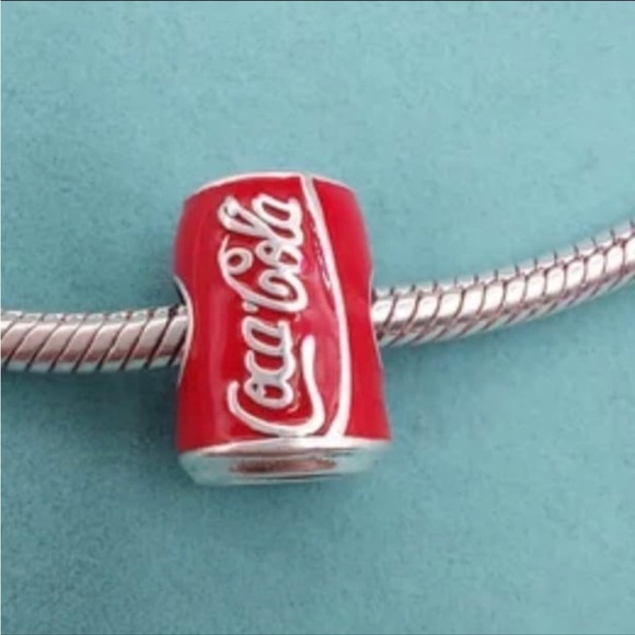 Pandora | Jewelry | Cocacola Coke Can Charm 925 Silver | Poshmark